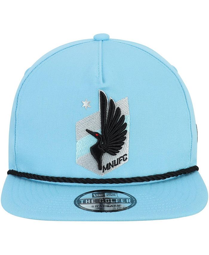 New Era Men's Light Blue Minnesota United FC Golfer Rope Snapback Hat ...