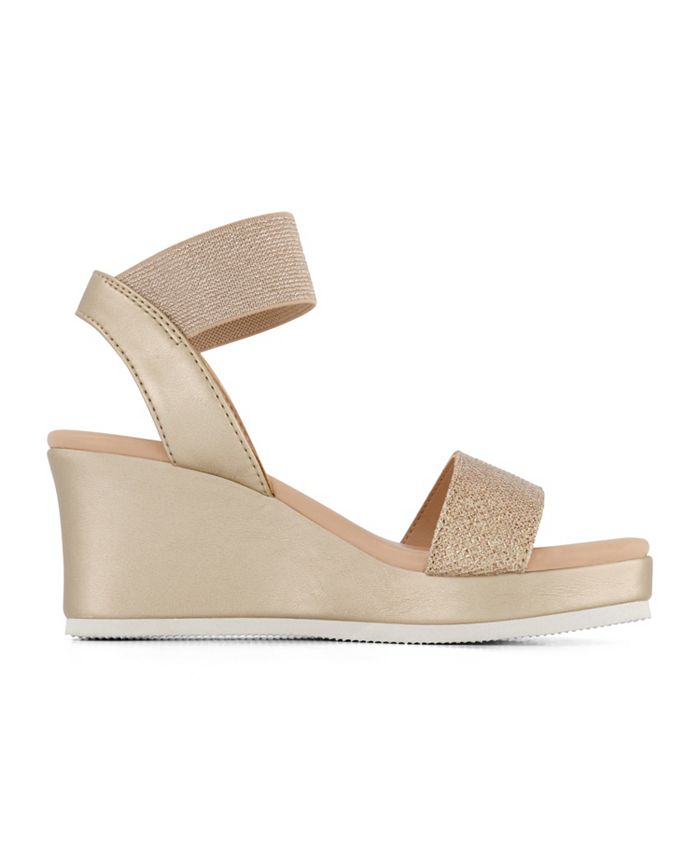 Kenneth Cole New York Little Girls Wedge Sandals - Macy's