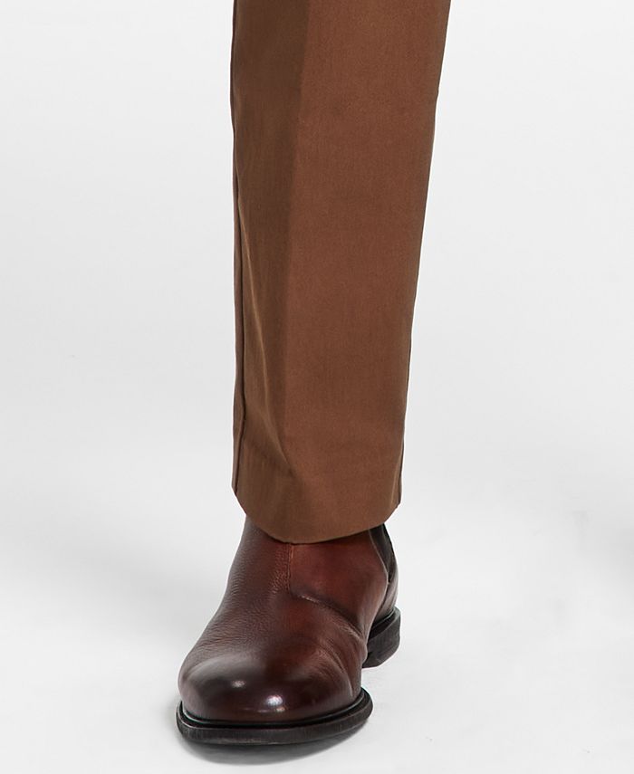 Tommy Hilfiger Men's Modern-Fit TH Flex Stretch Solid Performance Pants ...