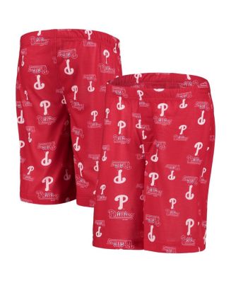 Big Boys Red Philadelphia Phillies Printed Shorts - Macy's