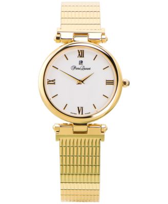 Pierre Laurent Women's Swiss Stainless Steel & Gold-Plated Stainless ...