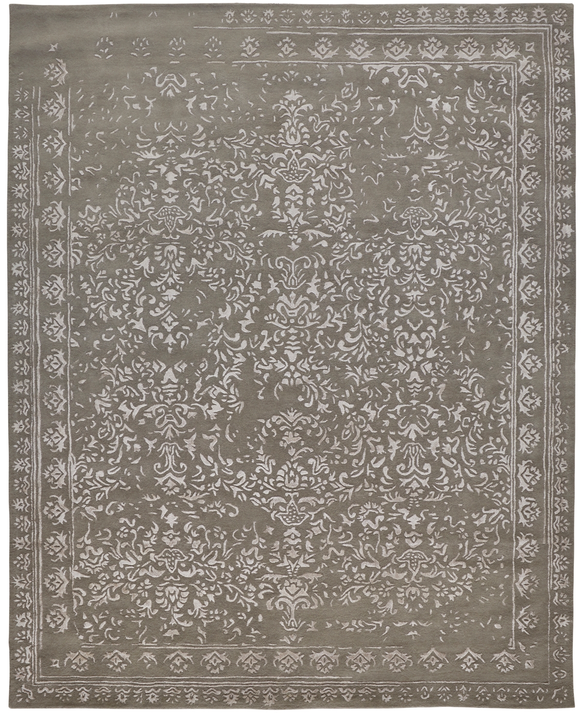 Click here for Feizy Bella R8014 5 x 8 Area Rug - Gray prices