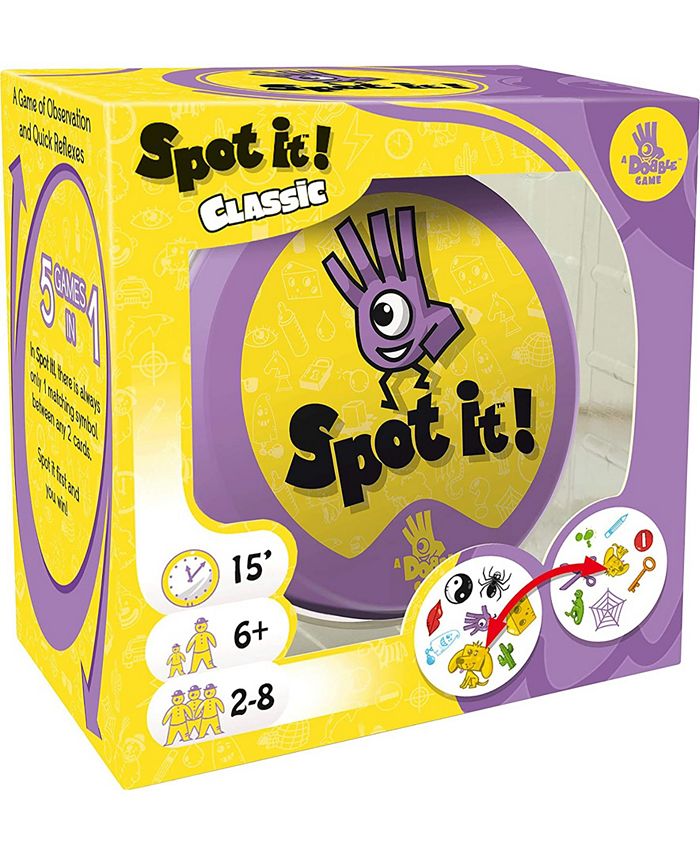 Flat River Group Spot It Classic Game Bundle - A Game Of Observation ...