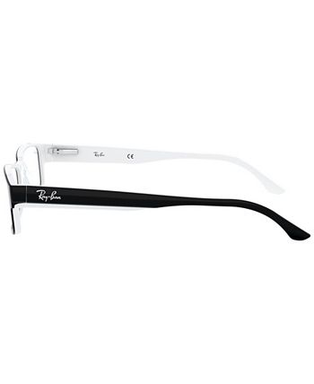 Ray-Ban RX5114 Unisex Rectangle Eyeglasses - Macy's