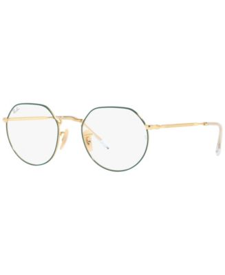 Ray-Ban RB6465 Jack Unisex Irregular Eyeglasses - Macy's