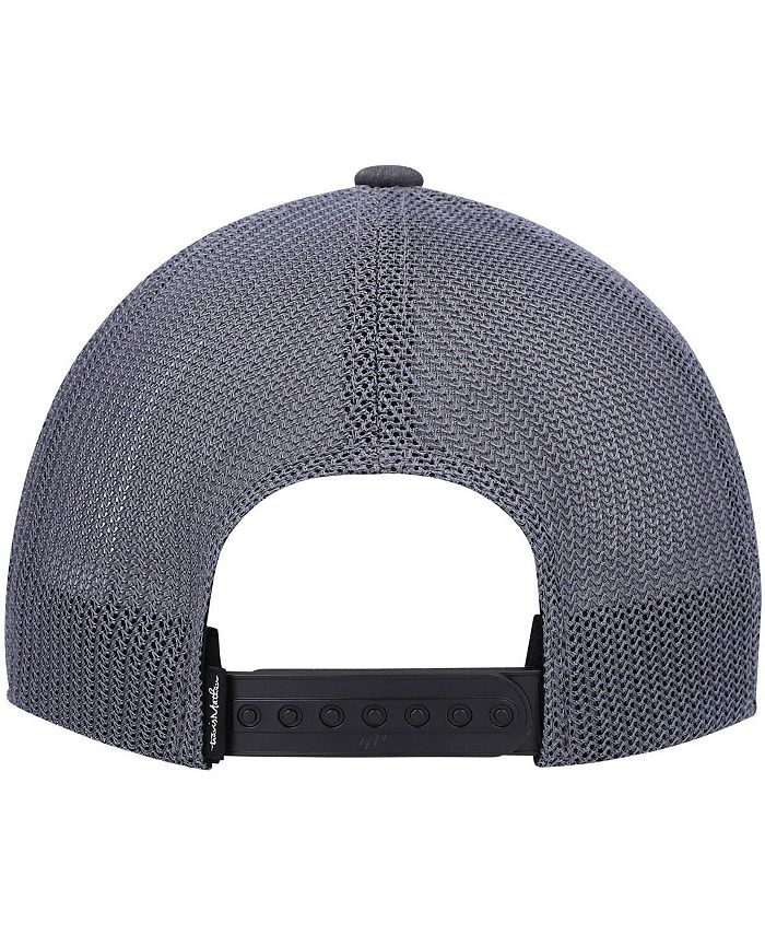 Travis Mathew Men's TravisMathew Heathered Charcoal Widder 2.0 Trucker ...