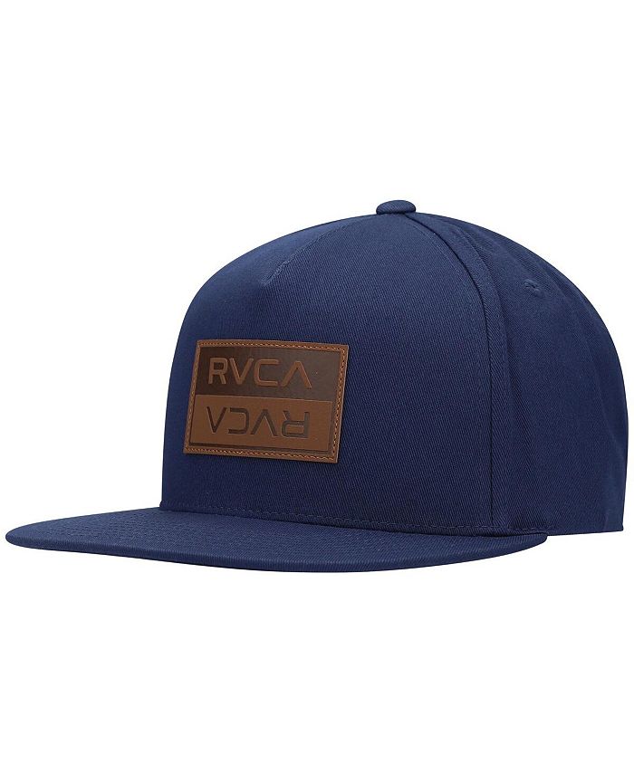 RVCA Men's Navy Flipped Snapback Hat - Macy's