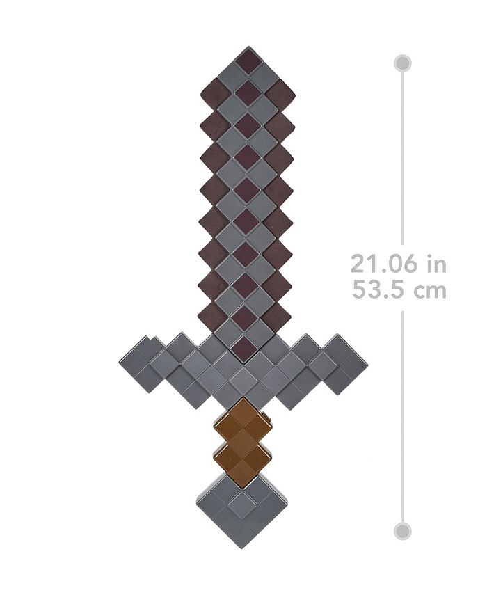 Minecraft Toy, Deluxe Netherite Sword, Lights and Sounds, Role-play ...