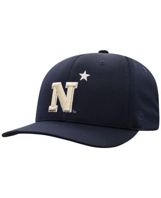 Men's Top of The World Navy Navy Midshipmen Reflex Logo Flex Hat - Macy's