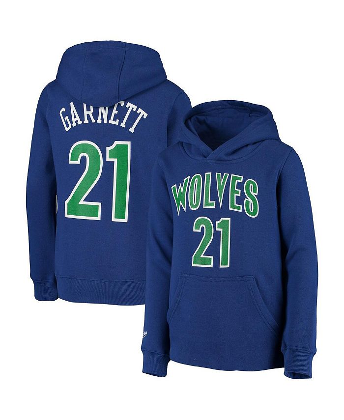 Mitchell & Ness Big Boys Kevin Garnett Blue Minnesota Timberwolves ...