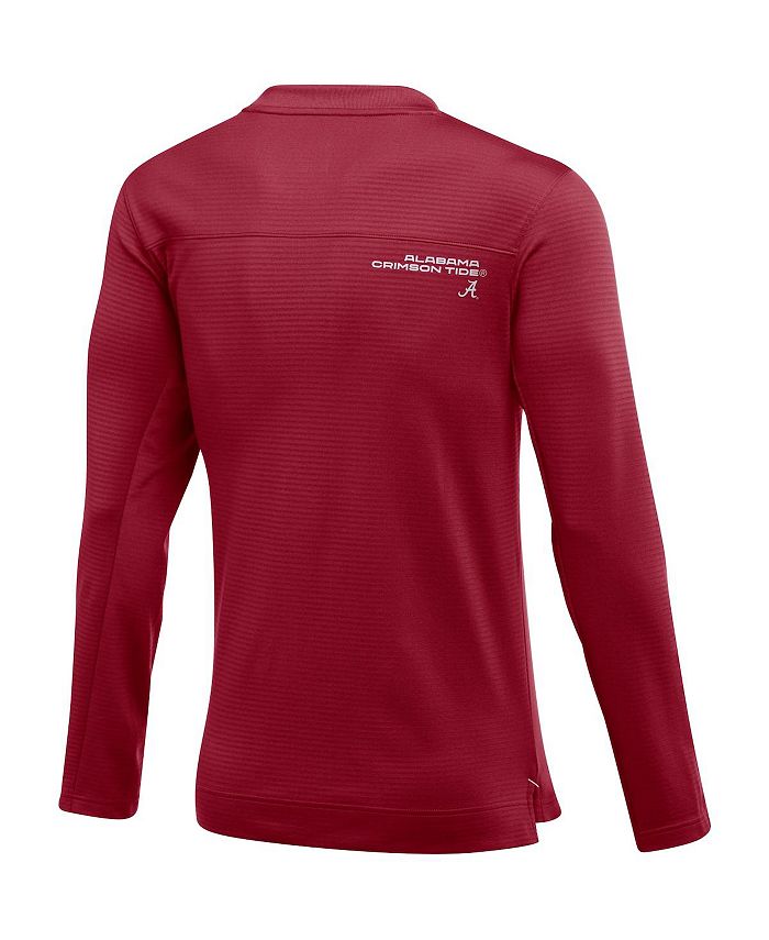 Nike Men's Crimson Alabama Crimson Tide Football Performance Pullover ...