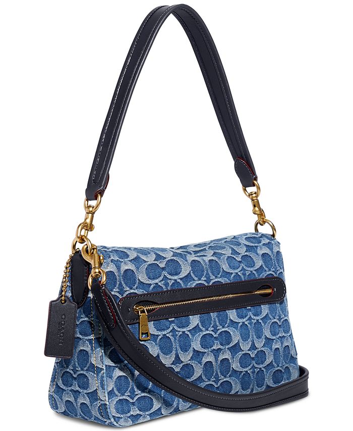 COACH Washed Denim Soft Tabby Shoulder Bag & Reviews - Handbags ...