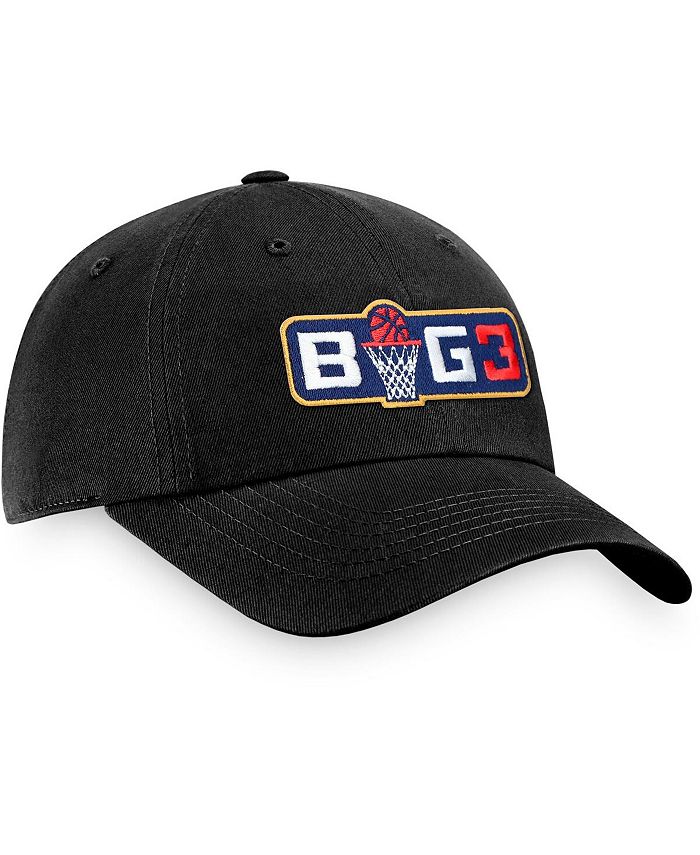 Fanatics Men's Black BIG3 Gear Core Adjustable Hat - Macy's