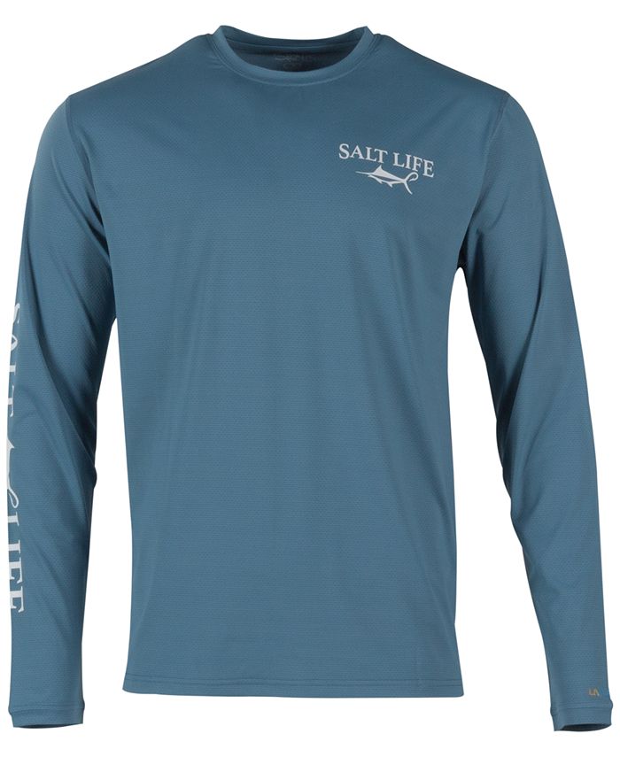 Salt Life Dragnet Long Sleeve Tee & Reviews - Casual Button-Down Shirts ...