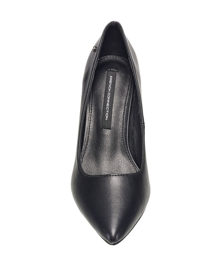 French Connection Women's Raven Flared Heel Pumps - Macy's