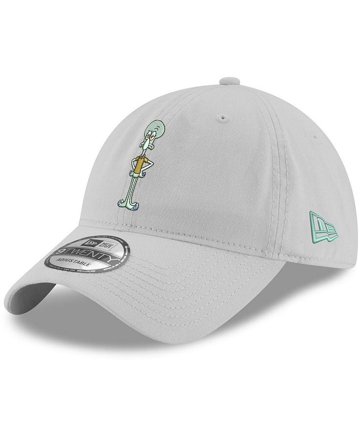 New Era Men's Gray Squidward Tentacles 9TWENTY Adjustable Hat - Macy's