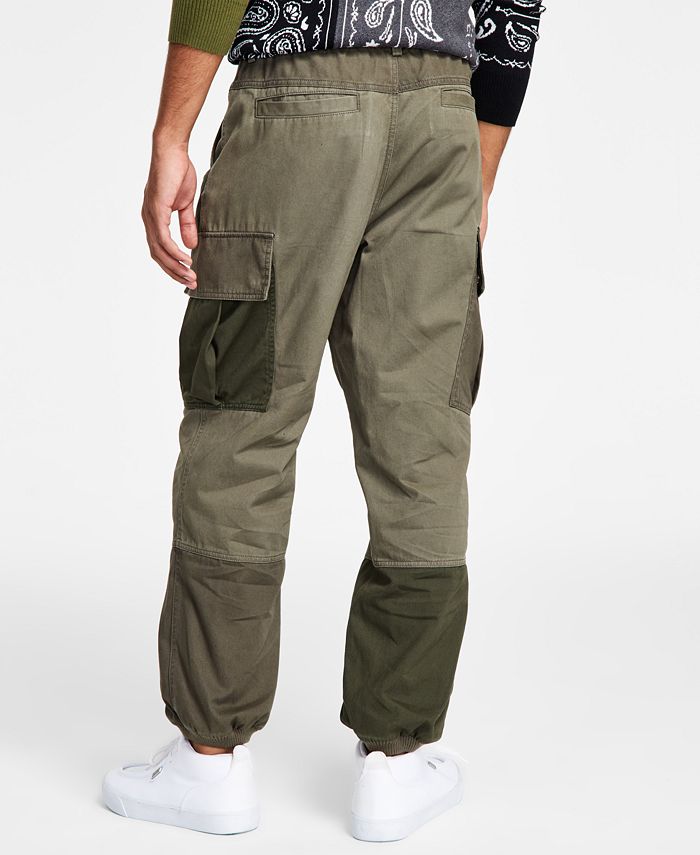 Sun + Stone Men's Colorblocked Jones Jogger Pants, Created for Macy's ...