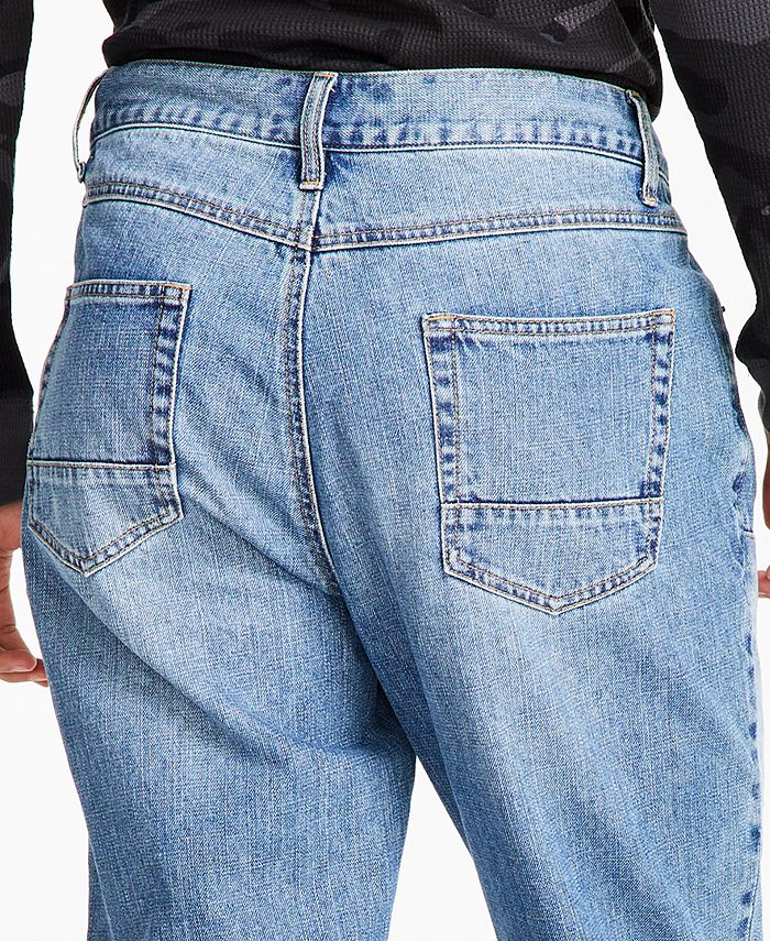 Sun + Stone Men's Abel Light Wash 90s-Style Jeans, Created for Macy's ...