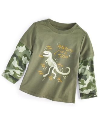 First Impressions Toddler Boys T-Rex Top, Created for Macy's - Macy's