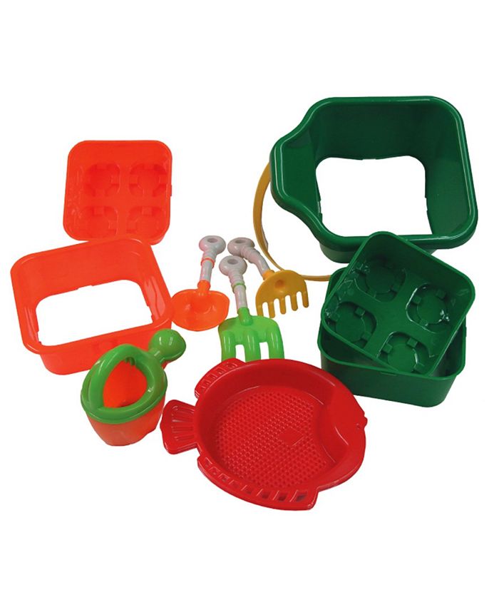 Stream Machine Pool and Beach Toy Ye Ol Sand Castle Kit, 11 Pieces - Macy's