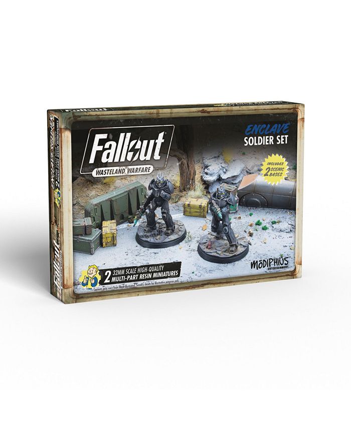 Modiphius Fallout Wasteland Warfare Enclave Soldier, 2 Pieces - Macy's