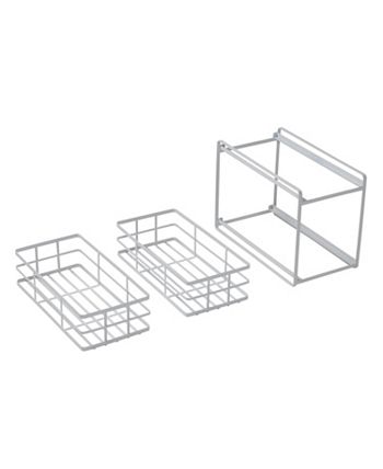 Honey Can Do Kitchen Countertop 2 Tier Organizer with Drawers - Macy's