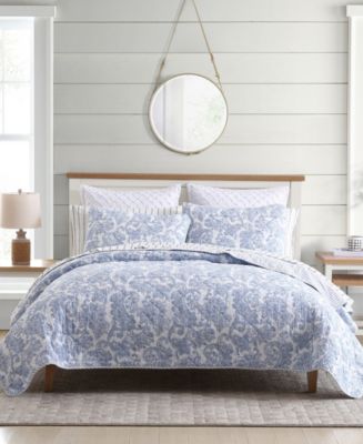 Stone Cottage 3 Piece Field of Paisley Quilt Set, Full/Queen - Macy's