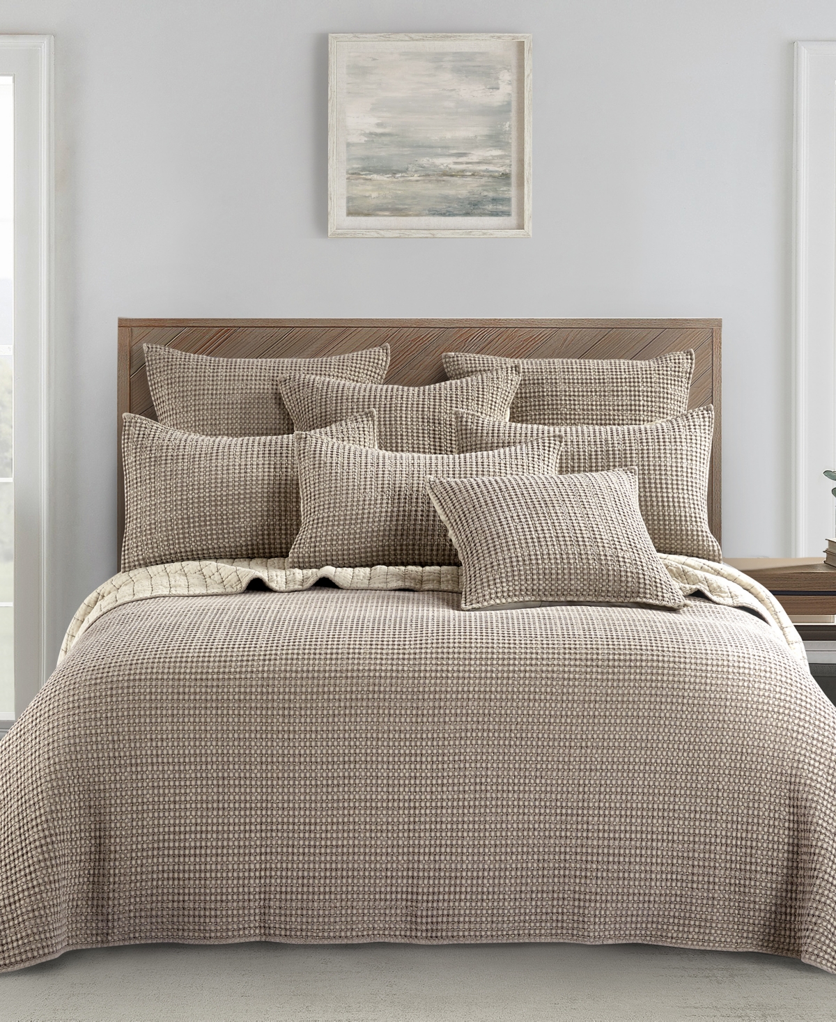 Click here for Levtex Mills Waffle Classic 2-Pc. Bedspread Set  T... prices