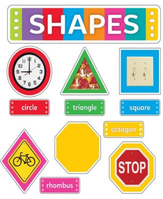 Shapes All Around Us Learning Set, 29 Pieces - Macy's