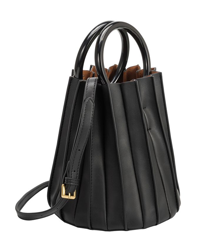Melie Bianco Women's Lily Top Handle Bucket Bag & Reviews - Handbags ...