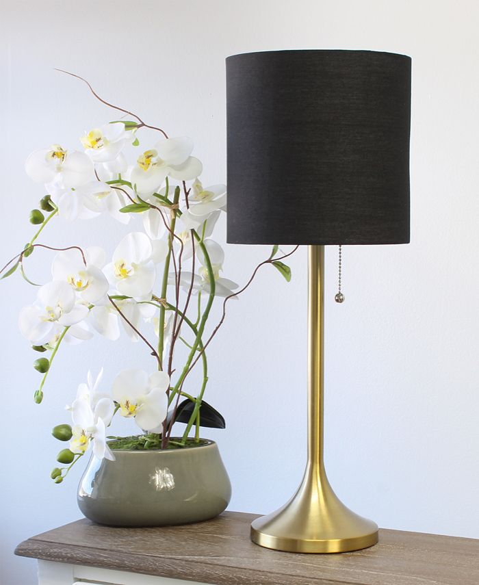 Simple Designs Tapered Table Lamp - Macy's