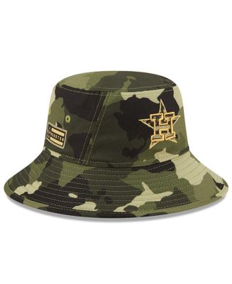 Men's New Era Camo Houston Astros 2022 Armed Forces Day Bucket Hat - Macy's