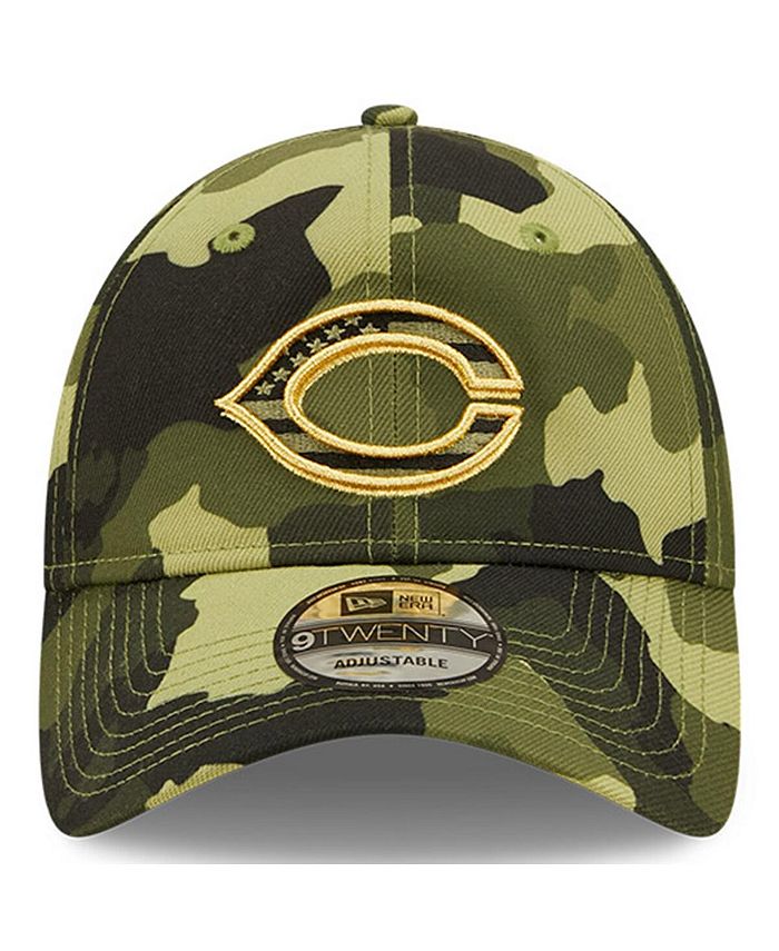 New Era Men's Camo Cincinnati Reds 2022 Armed Forces Day 9TWENTY ...