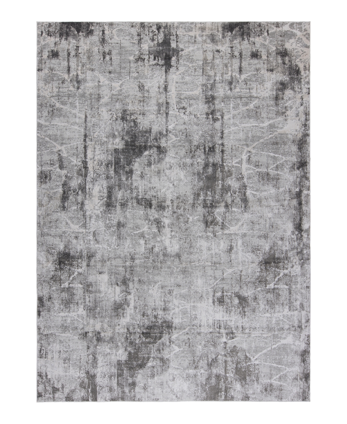 Click here for Mink Home Alloy All342 5 x 8 Area Rug - Silver-Ton... prices