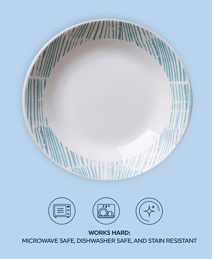 Corelle Everyday Expressions Geometrica Meal Bowls, Set of 4 - Macy's