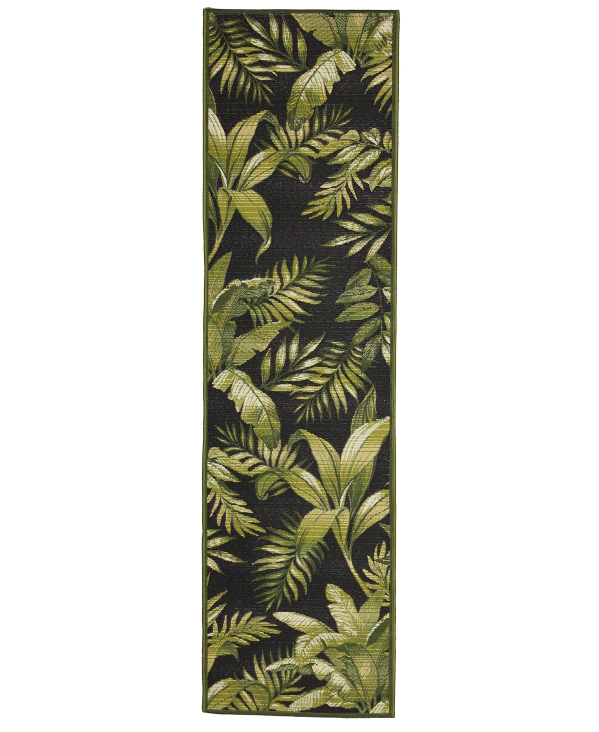 Click here for Liora Manne Marina Jungle Leaves 111 x 76 Runner O... prices