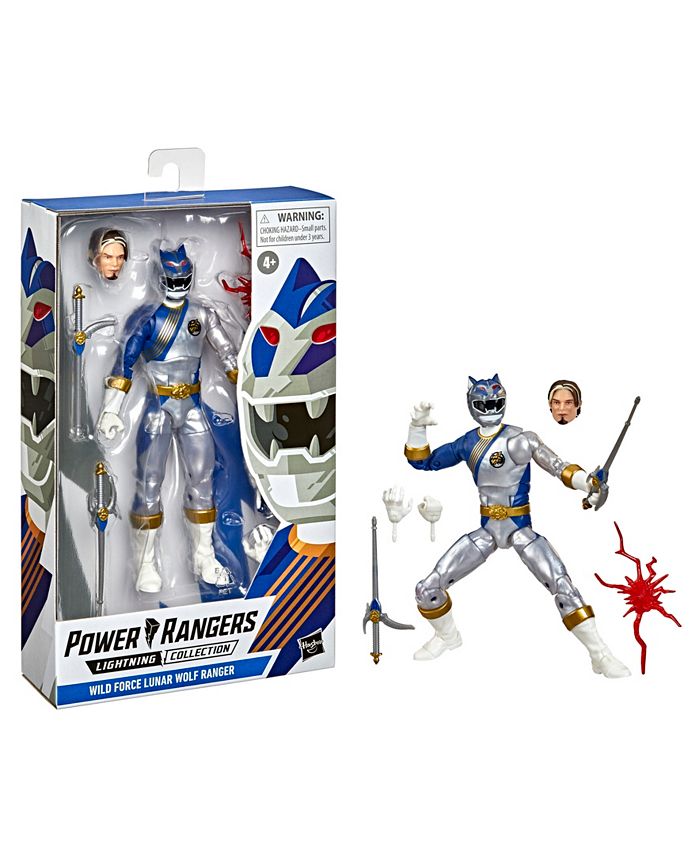 Power Rangers Lightning Collection Wild Force Lunar Wolf Ranger Figure ...
