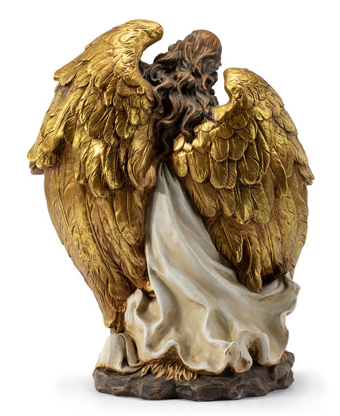 Napco Angel with Holy Family in Wings - Macy's