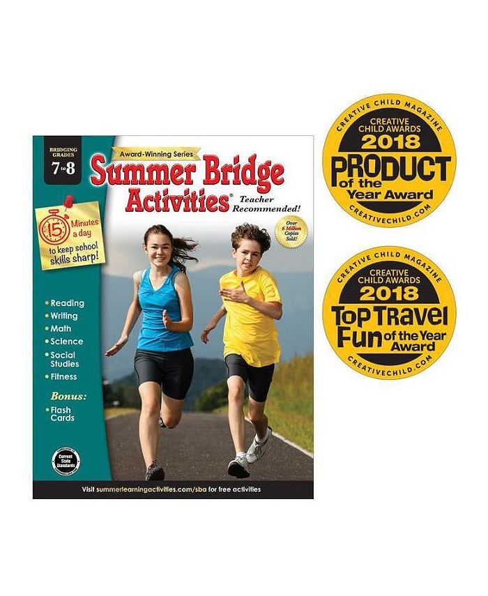 Barnes & Noble Summer Bridge Activities, Grades 7 - 8: Bridging Grades ...