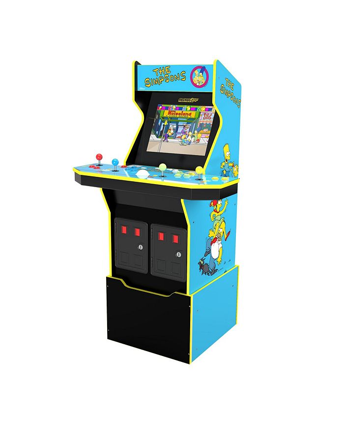 Arcade 1UP The Simpsons Arcade, 4-Player Game, with Stool - Macy's