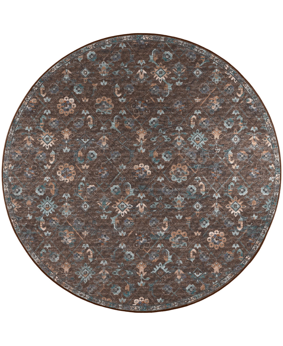 Click here for Dalyn Jericho JC8 4 x 4 Round Area Rug - Sable prices