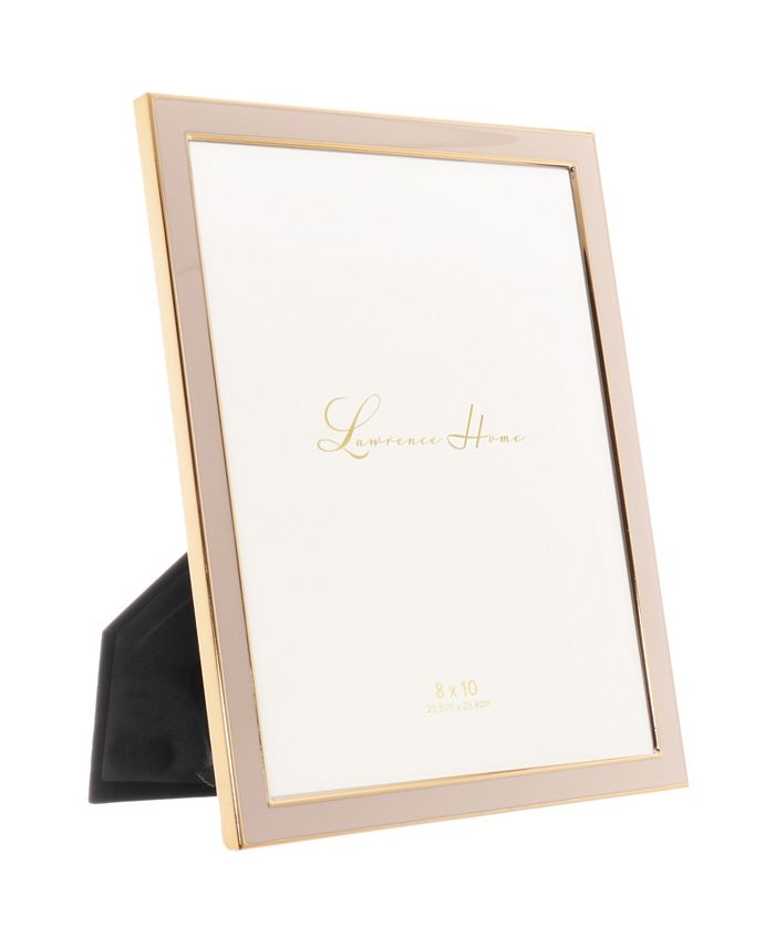 Lawrence Frames Metal and Enamel Picture Frame, 8" x 10" - Macy's