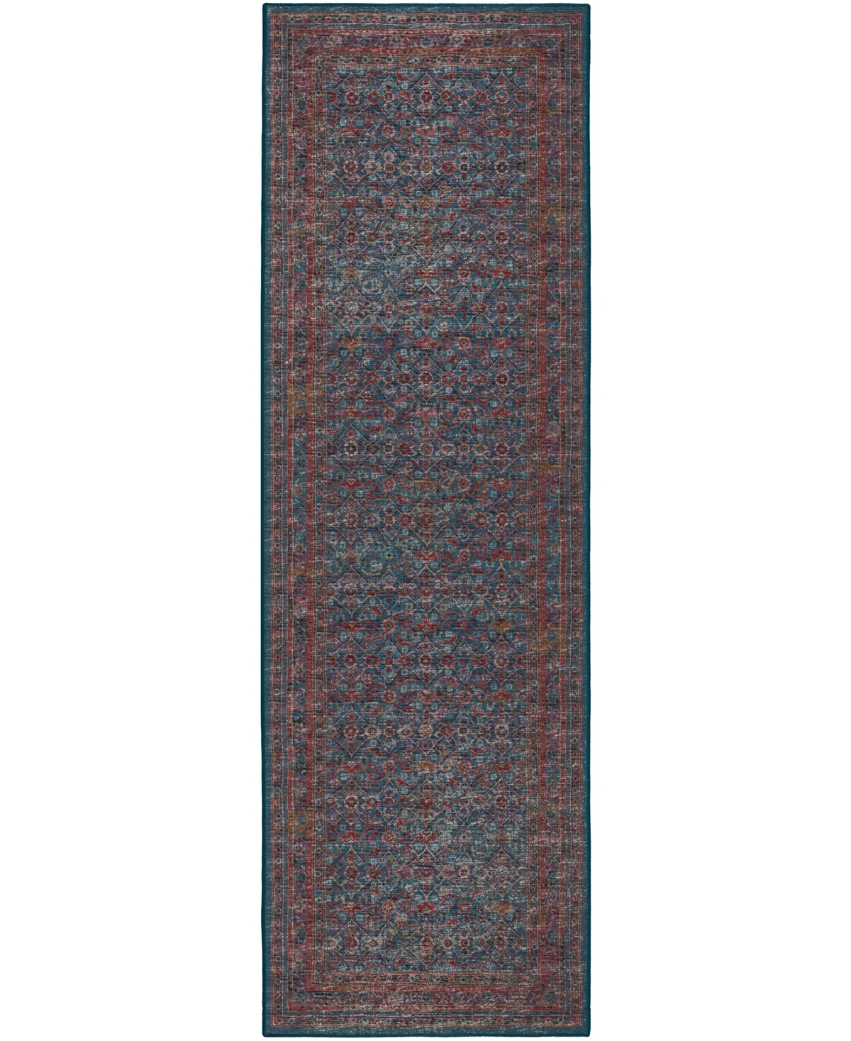 Click here for Dalyn Jericho JC7 26 x 12 Runner Area Rug - Navy prices