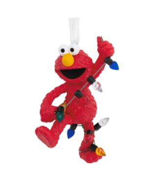 Hallmark Sesame Street Elmo Holding Light String Christmas Ornament ...