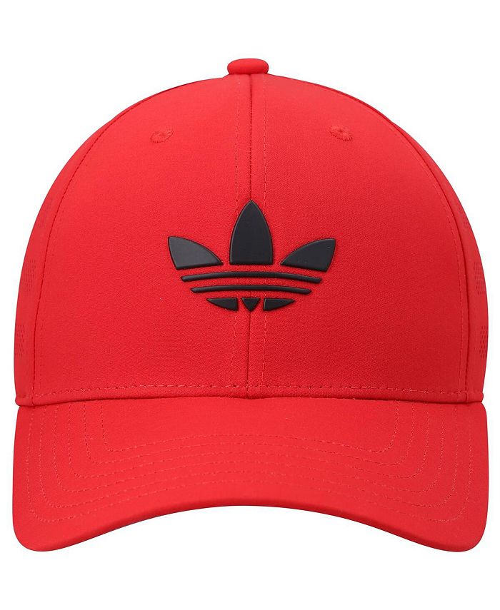 adidas Men's Red Beacon Trefoil III Snapback Hat - Macy's