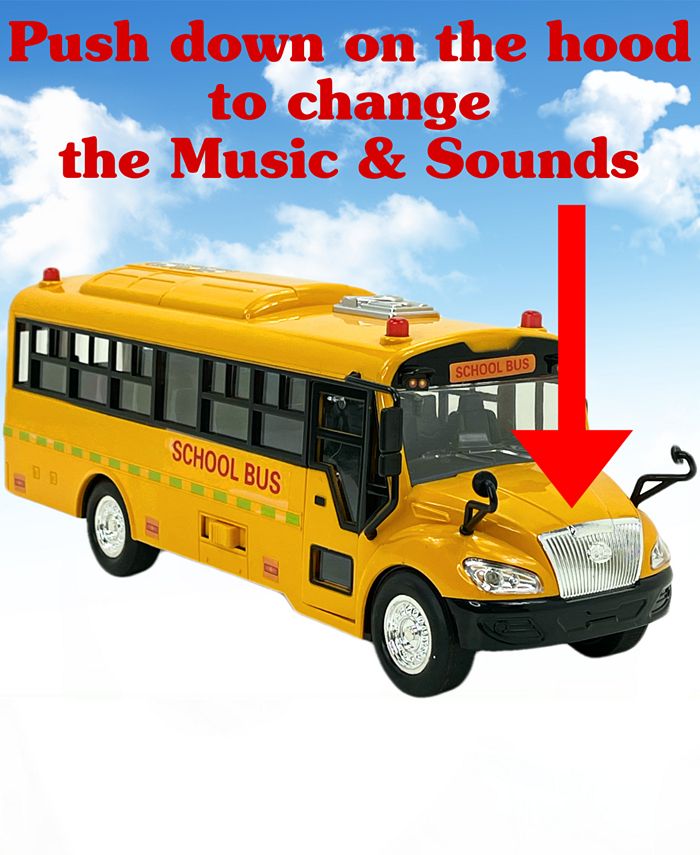 Big Daddy Mag-Genius School Bus with Lights and Sound and Greetings toy ...