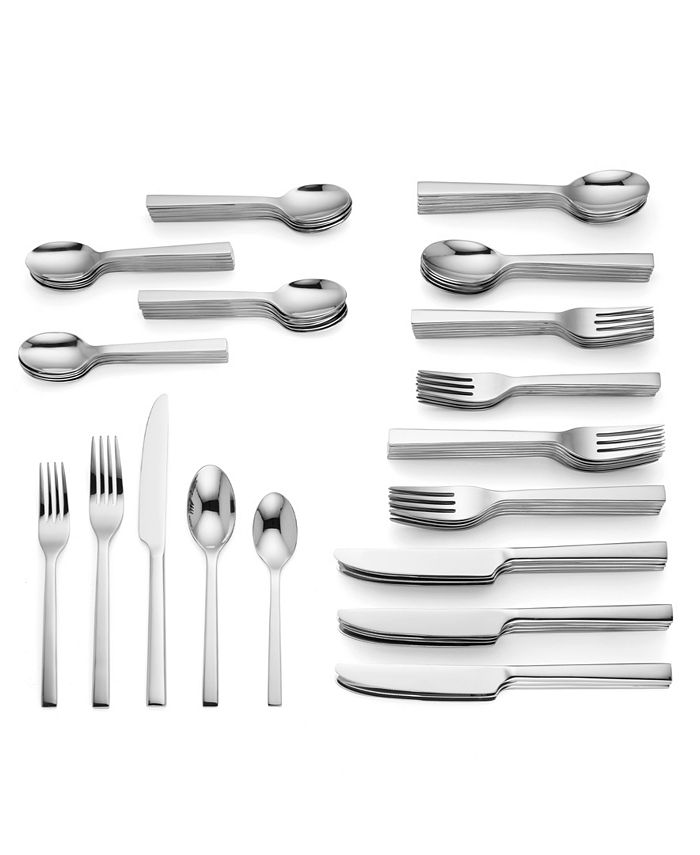 Oneida Chef's Table 72 Piece Flatware Set, Service for 12, Created for ...