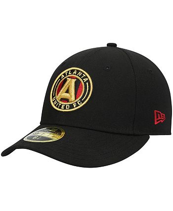 New Era Men's Black Atlanta United FC Primary Logo Low Profile 59FIFTY ...
