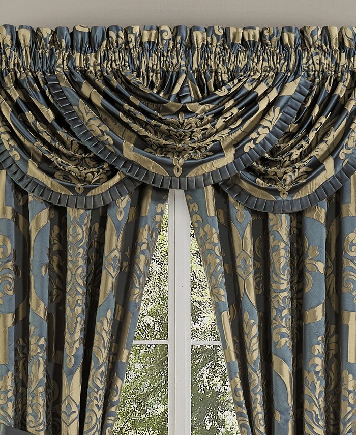 J Queen New York Carina Waterfall Window Valance - Macy's