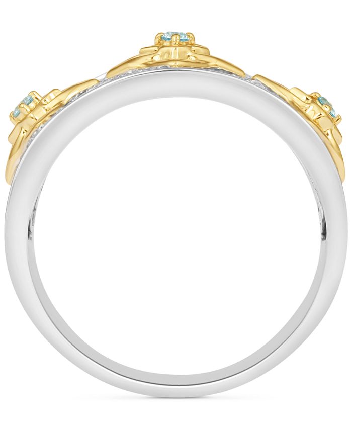 Enchanted Disney Fine Jewelry Diamond Aladdin Ring (1/5 ct. t.w.) in ...